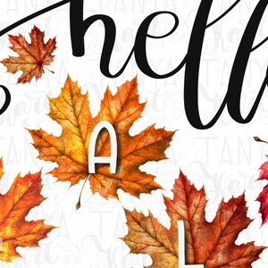 Hello Fall Png Sublimation Design Digital Download, Fall Quote Png ...