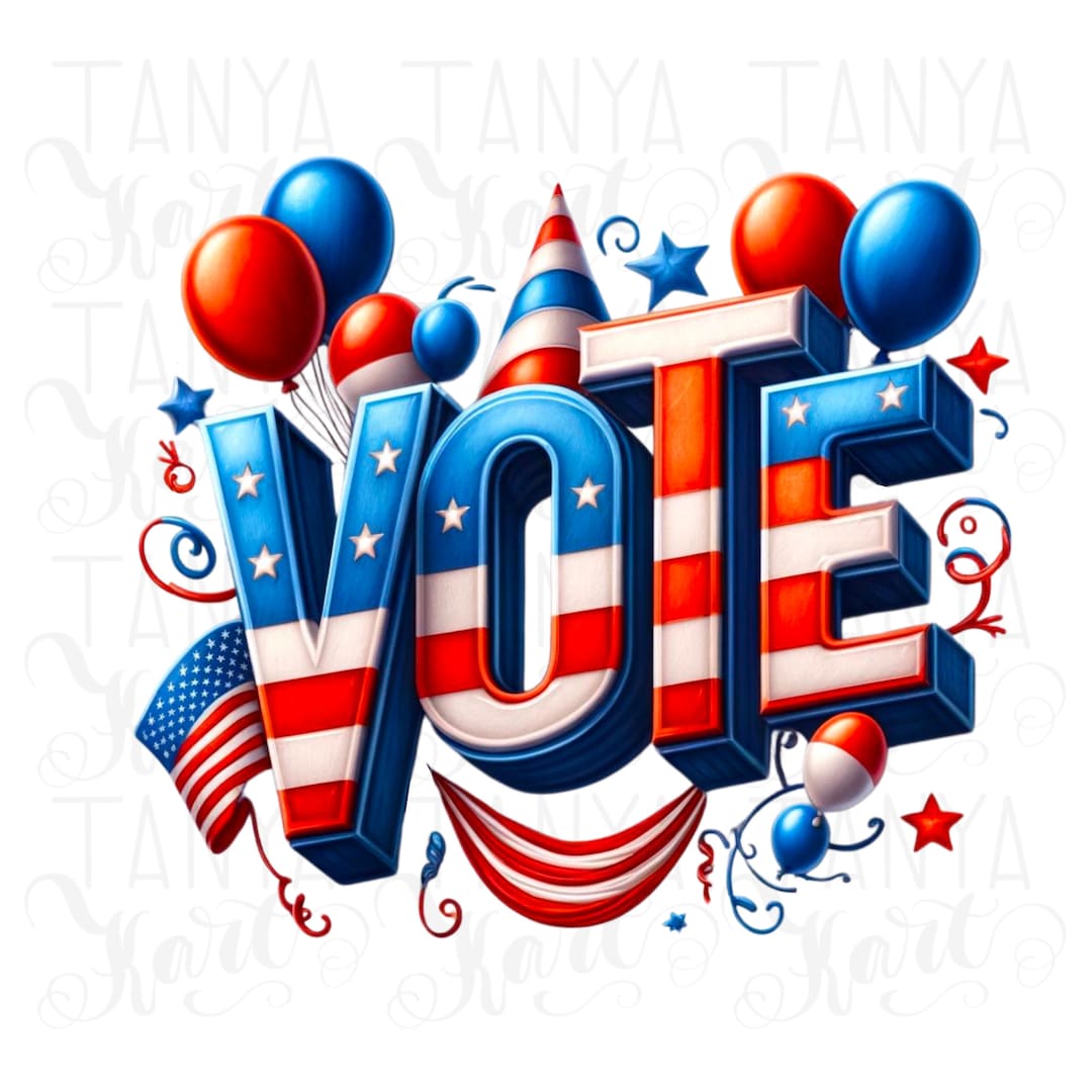 Vote 2024, DTF Transfer, Election Shirt Design2024 Election Sublimation ...