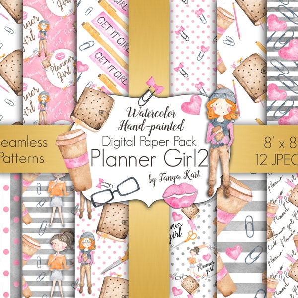Girly Paper - Etsy