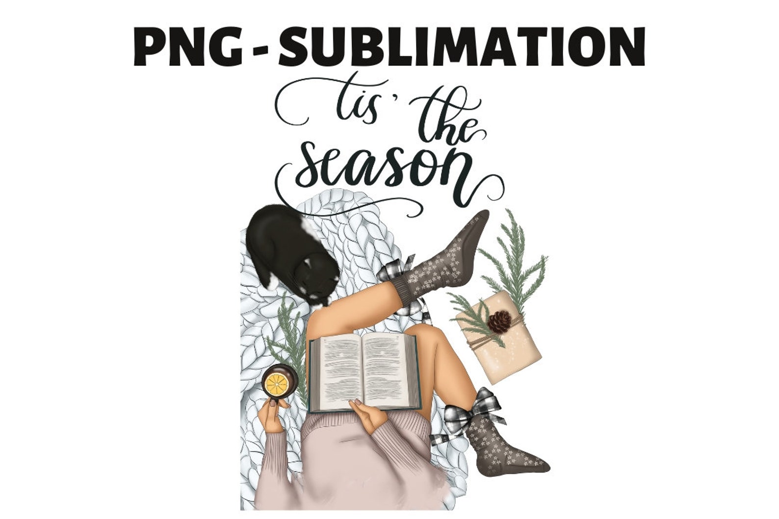 Christmas Designs Holiday Quote Tis the Season Winter - Etsy