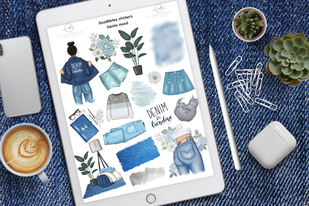 Digital Sticker Pack for Goodnotes Planner, Ipad, and Notability ...