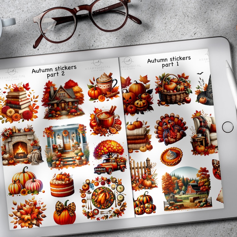 Scrapbook Stickers - Etsy