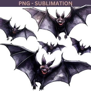 Seasonal Scary Bats PNG, Spooky Halloween Holiday Graphics, Mysterious ...