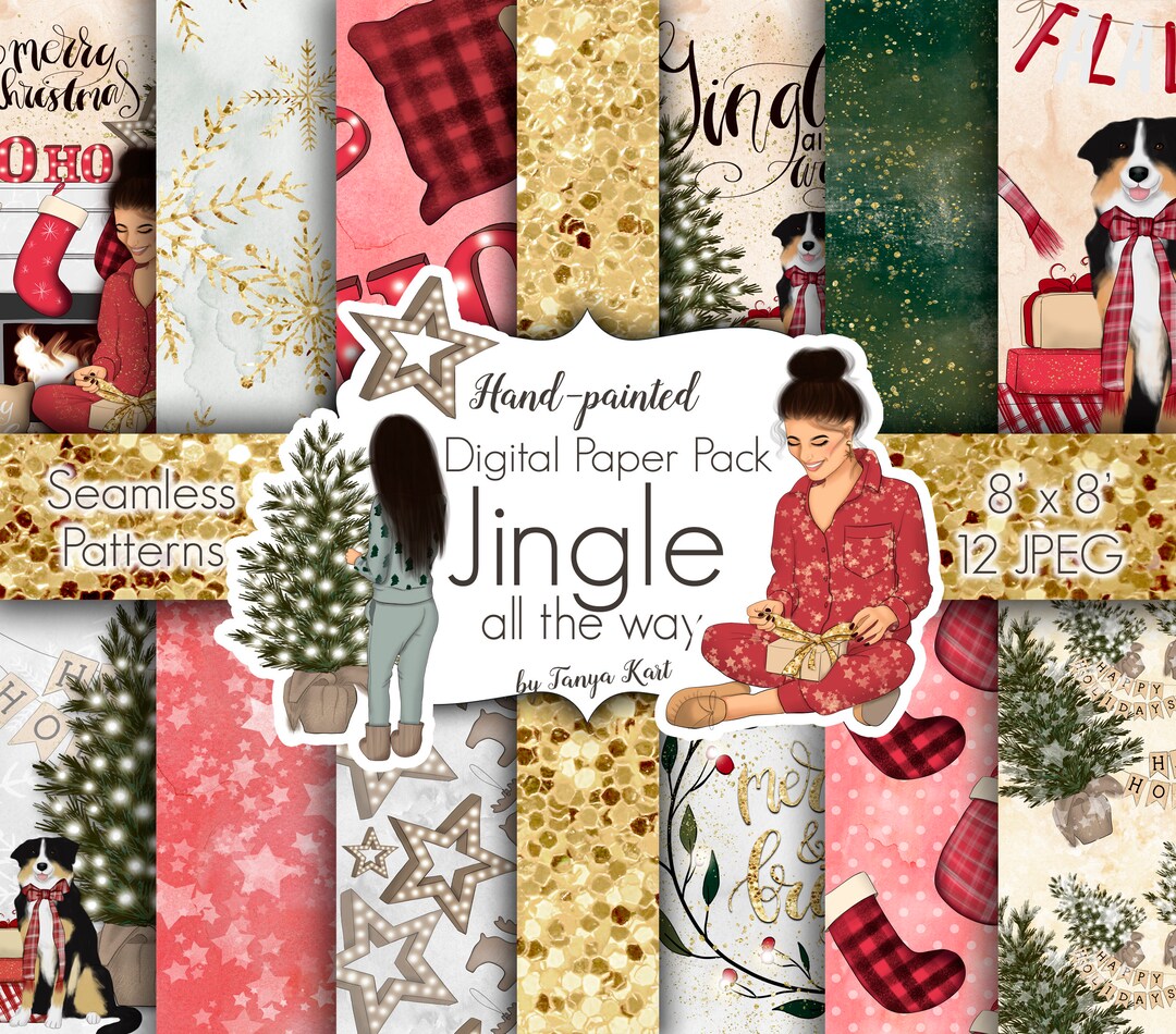 Winter Paper, Planner Diy, Planner Supplies, Digital Scrapbook, Digital ...
