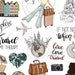 Goodnotes Stickers, Travel Icons, Goodnotes 5 , iPad Planner, Digital ...