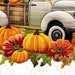 Autumn Harvest Farmhouse Truck With Pumpkins PNG - Printable ...