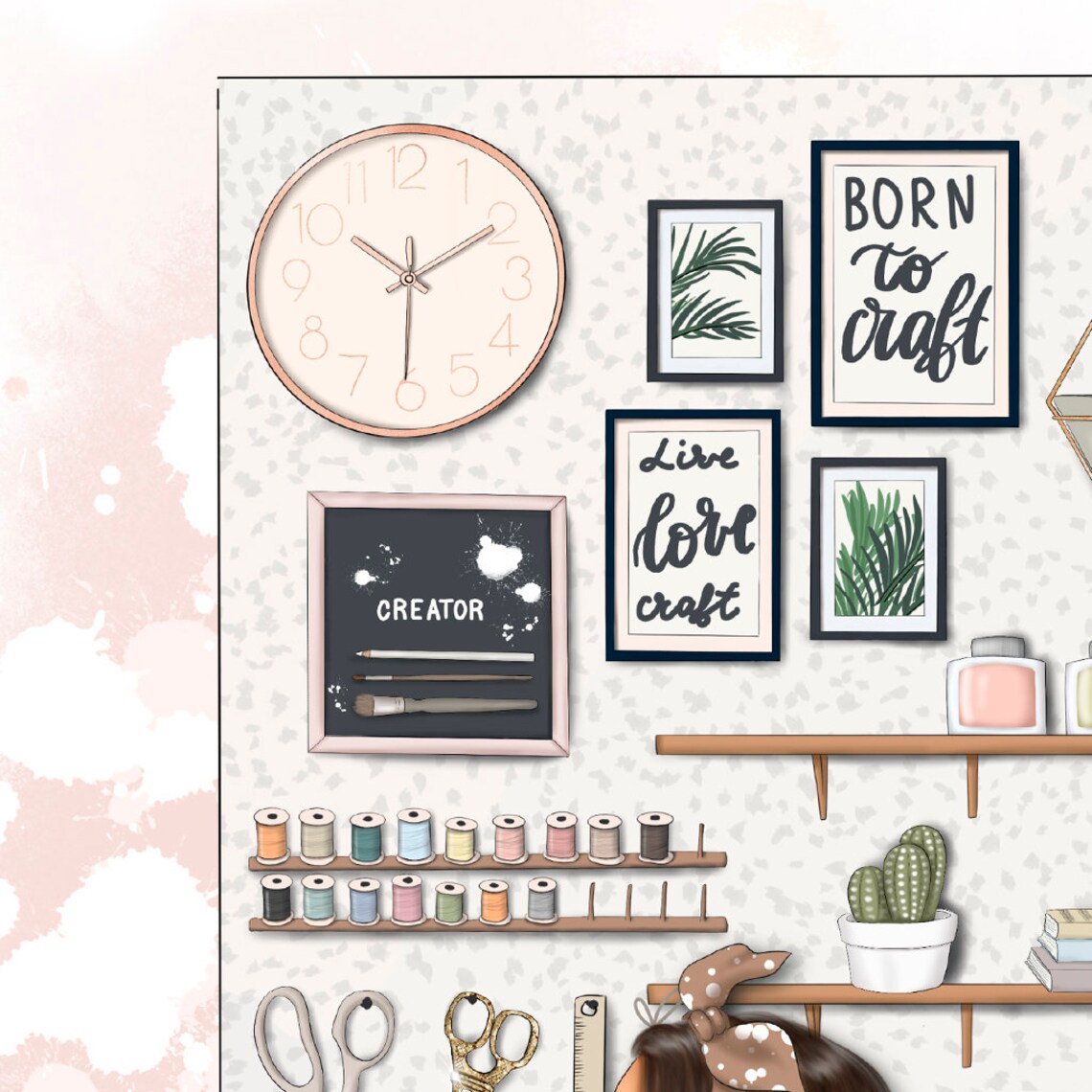 Craft Room, Crafting Png, Creator Icon, Sewing Png, Pod Graphics, Craft ...