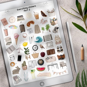 Everything Goodnotes Stickers, Goodnotes Stickers, Digital Stickers ...