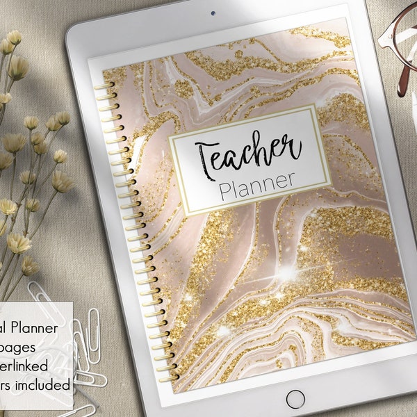 Digital Teacher Planner - Etsy