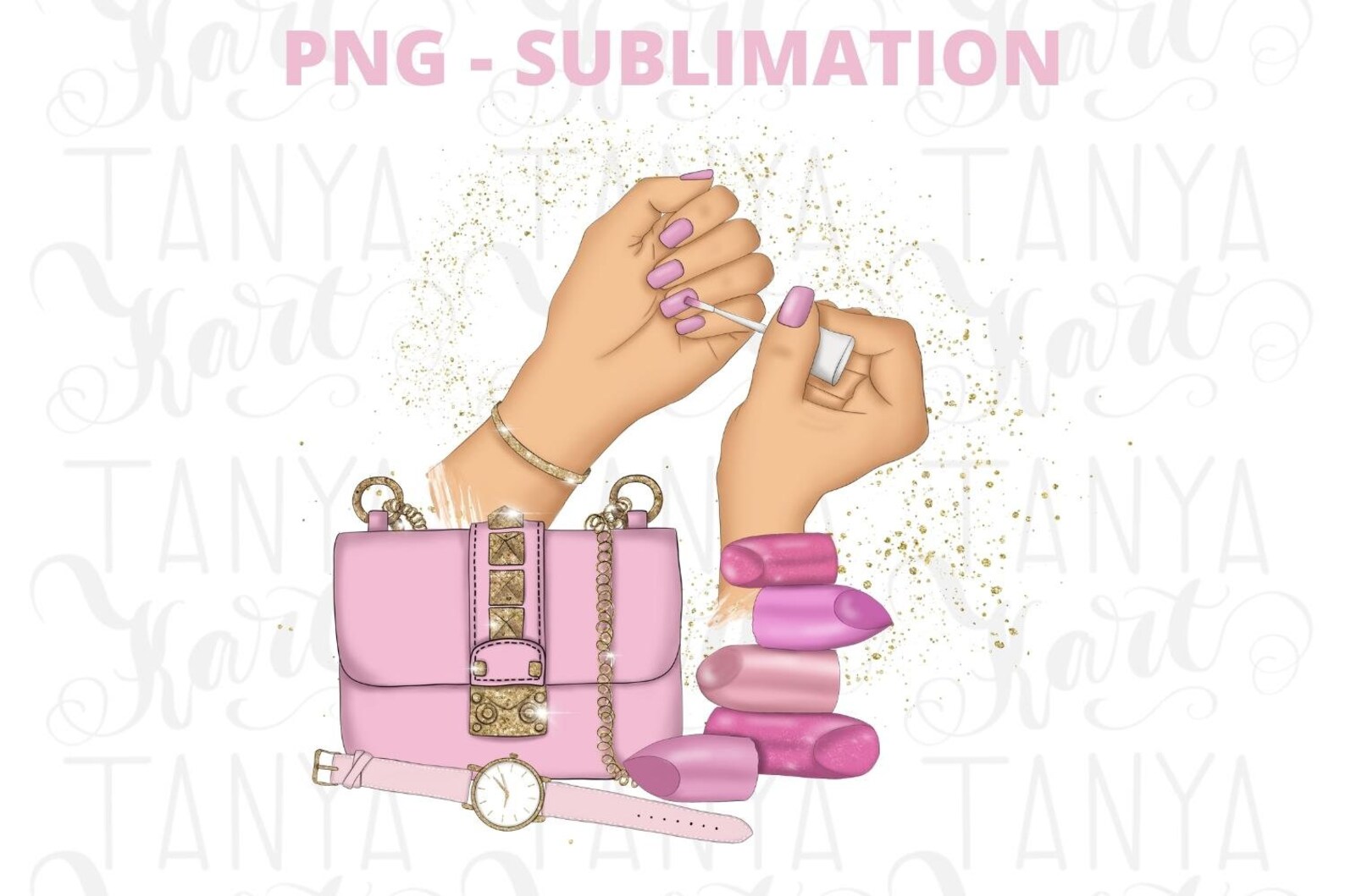 Nail Artist Png Sublimation Designs Nail Life Design - Etsy