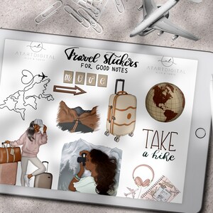 Goodnotes Stickers, Travel Icons, Goodnotes 5, Travel Stickers, African ...
