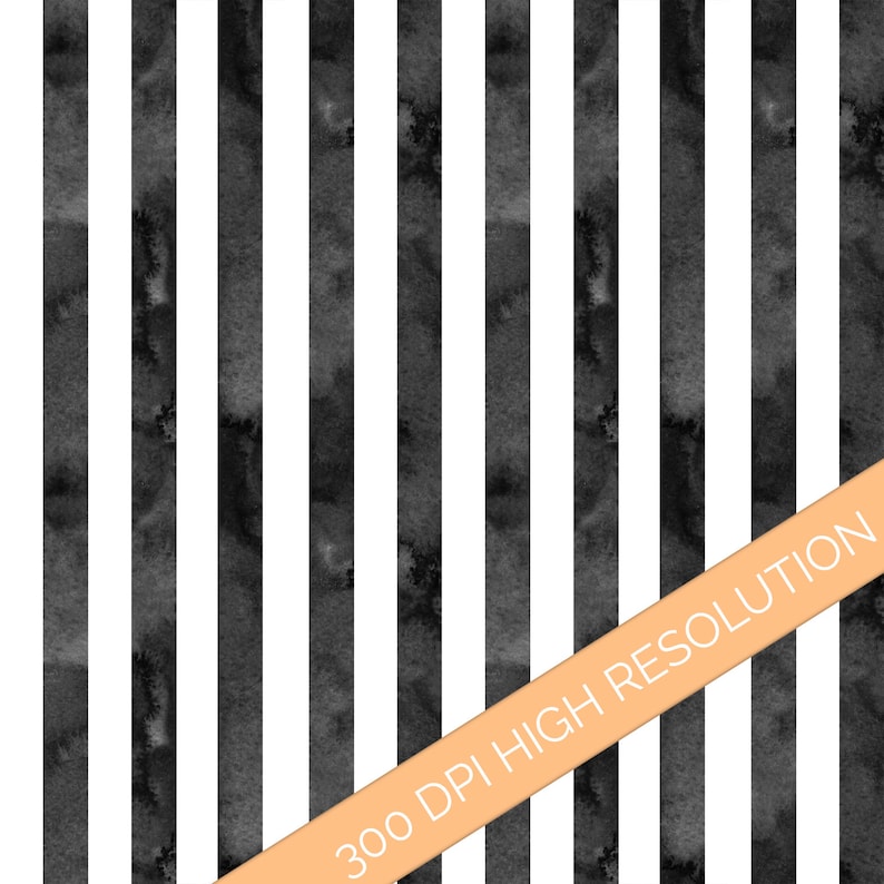 Monochrome Paper Black and White Seamless Patterns Abstract | Etsy