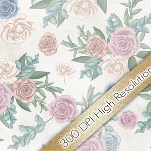 Bride Paper, Wedding Backgrounds, Floral Pattern, Fashion Paper Pack ...