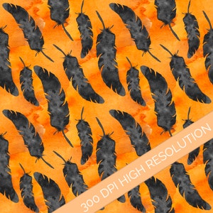 Watercolor Digital Paper, Halloween Digital Paper, Holidays Digital ...