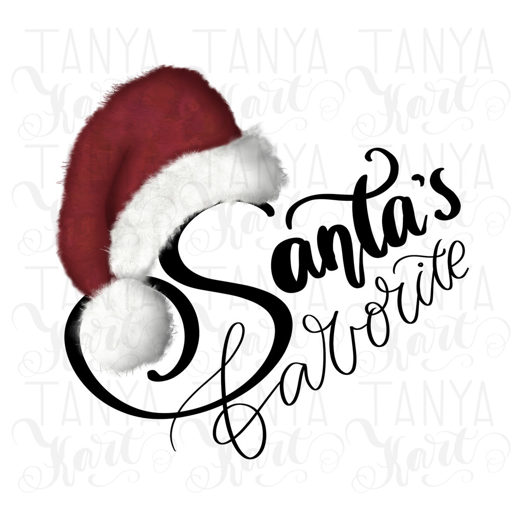 Santa's Favorite Png Christmas Sublimationchristmas - Etsy