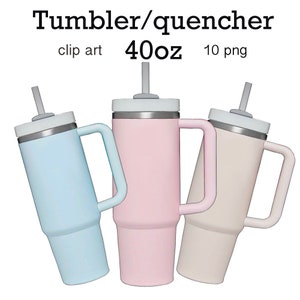 Hand Drawn Cup Clipart Digital Graphics for Commercial Use, Tumbler ...