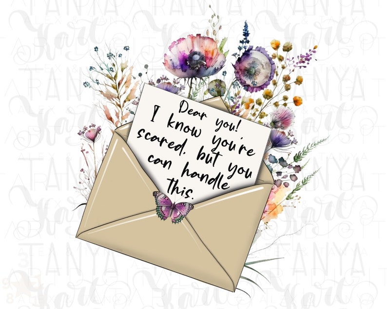 Dear Me Png Self Love Sticker Positive Quote PNG Digital - Etsy