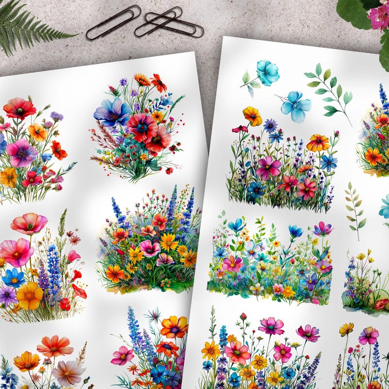 Printable Plant Stickers - Etsy