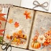 Autumn Junk Journal Printable Kit - Digital Downloads for Scrapbooking ...