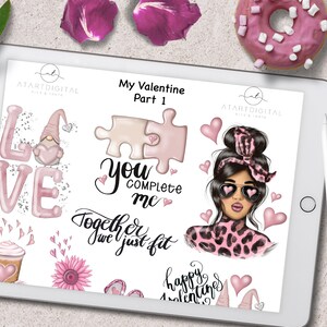 Valentine's Day Digital Stickers for Goodnotes Planner, February ...