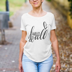 Black White Hello Fall Png Sublimation Design Digital Download, Fall ...