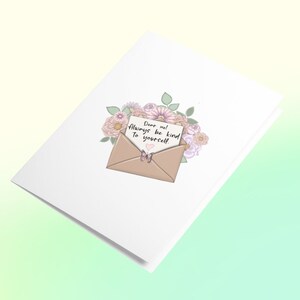 Be Kind to Yourself, Motivational Sticker Dear Me Png, Self Love ...