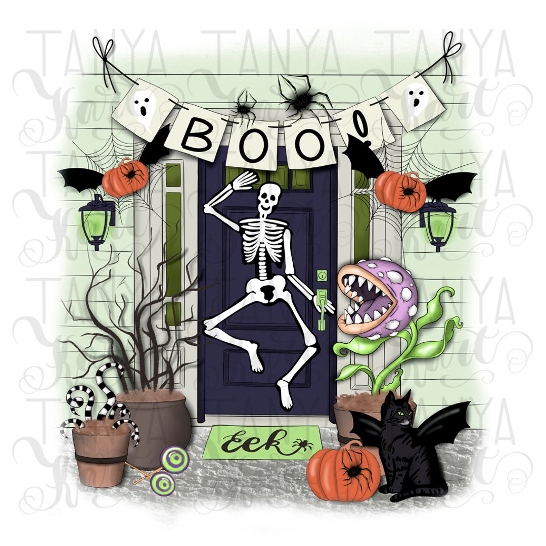 Scary PNG Sublimation Design, Halloween Pumpkin Boo Design Png for ...
