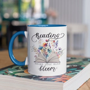 Reading Helps Your Mind Bloom Png for Sublimation, Instant Download ...