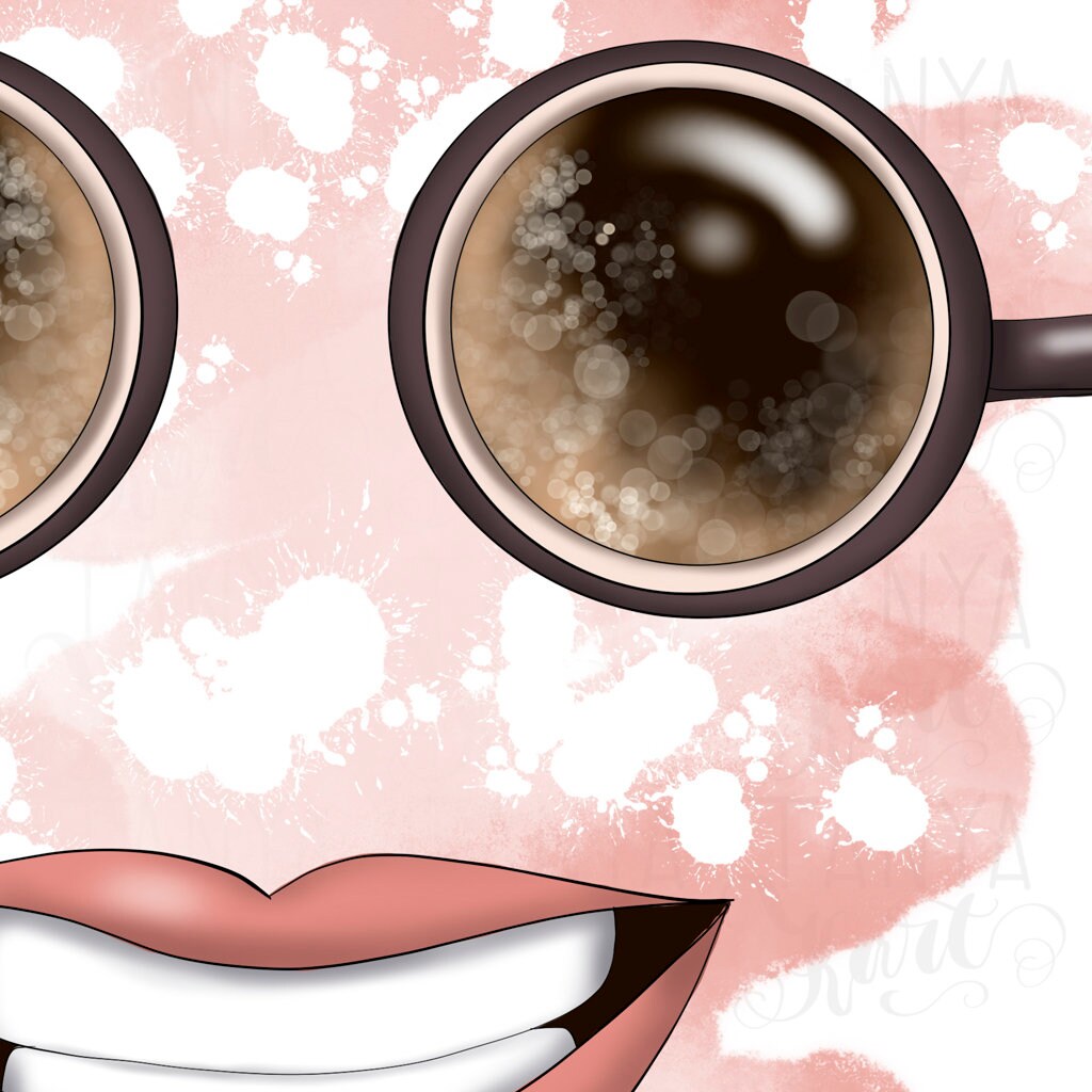 Coffee Smile, Sublimation Printing, Diy Instant Download, Coffee ...
