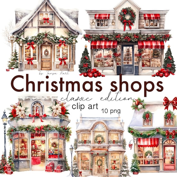 Holiday Shopping Clipart