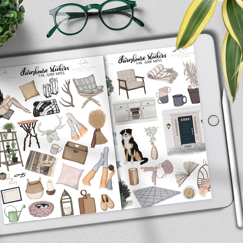 Interior Design Stickers - Etsy