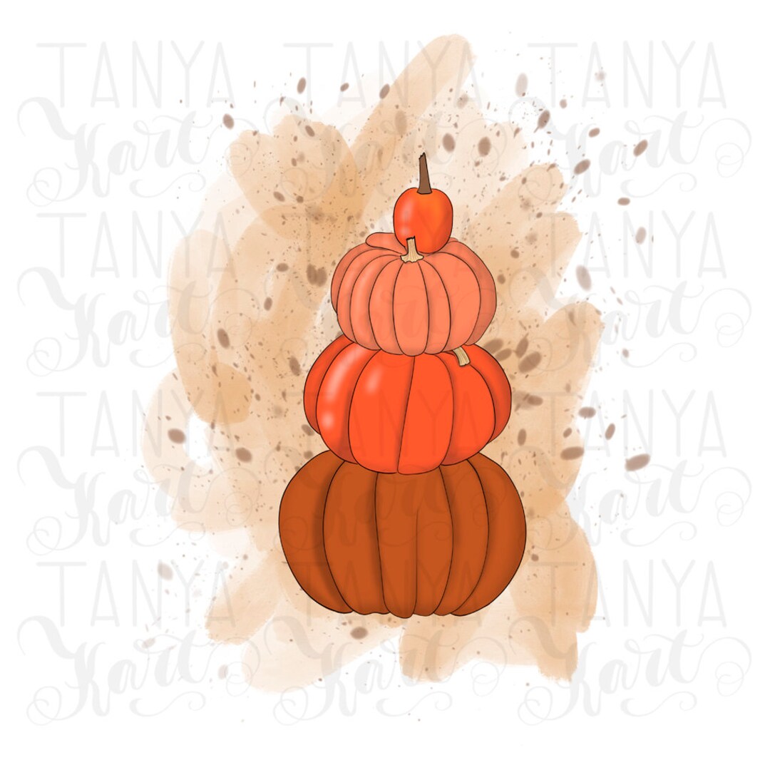Pumpkin Orange Pyramid Png Sublimation Downloads, Whimsical Png Design ...