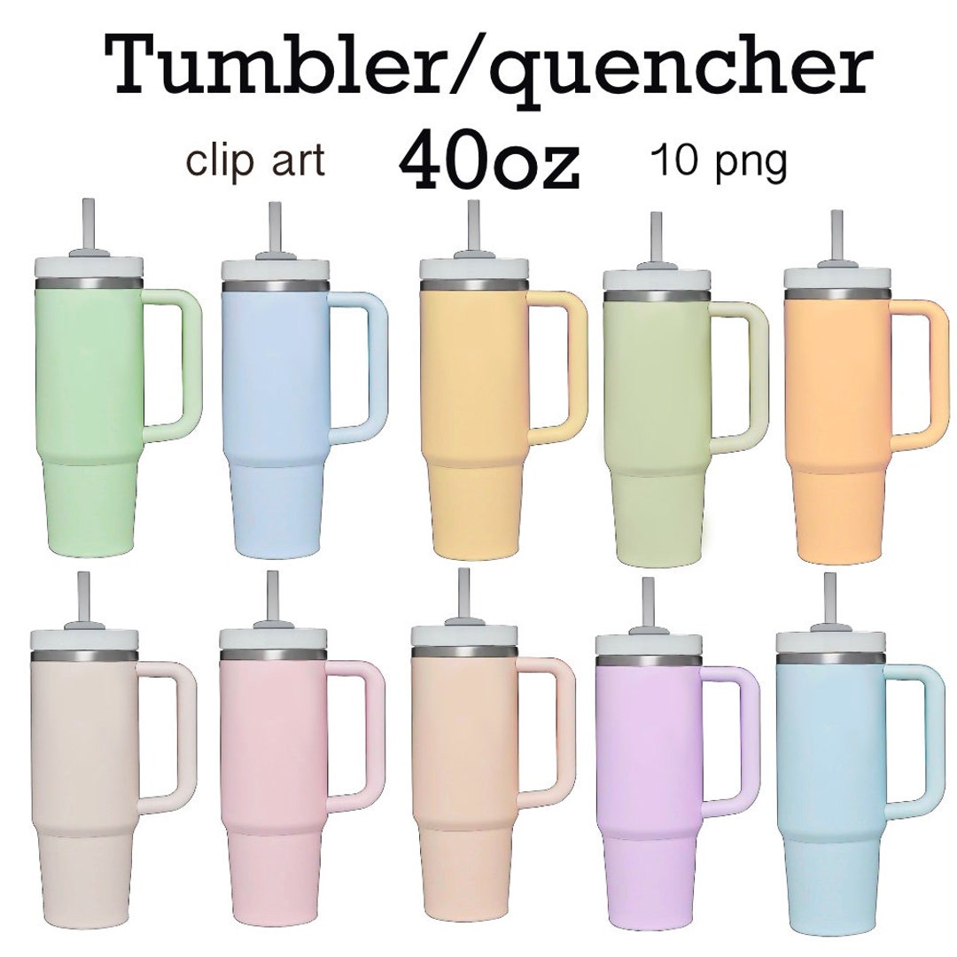 Hand Drawn Cup Clipart Digital Graphics for Commercial Use, Tumbler ...