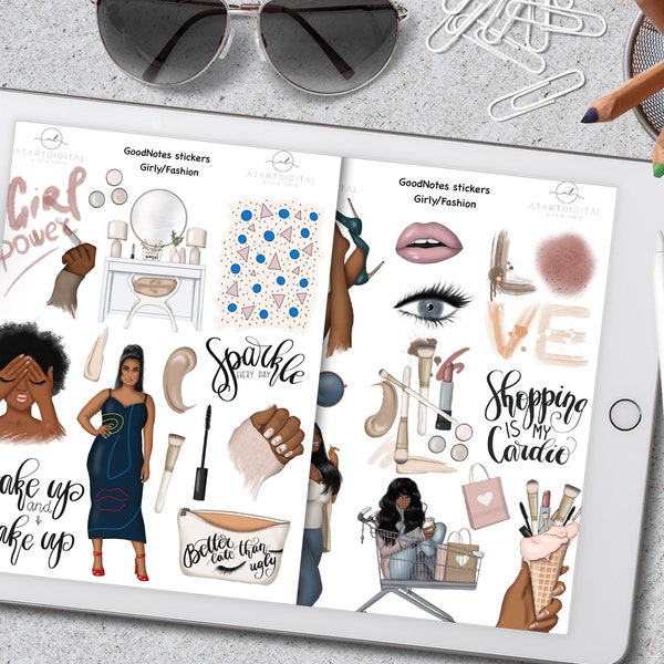 Fashion Stickers - Etsy