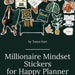 Millionaire Mindset Printable Stickers for Happy Planner - Etsy