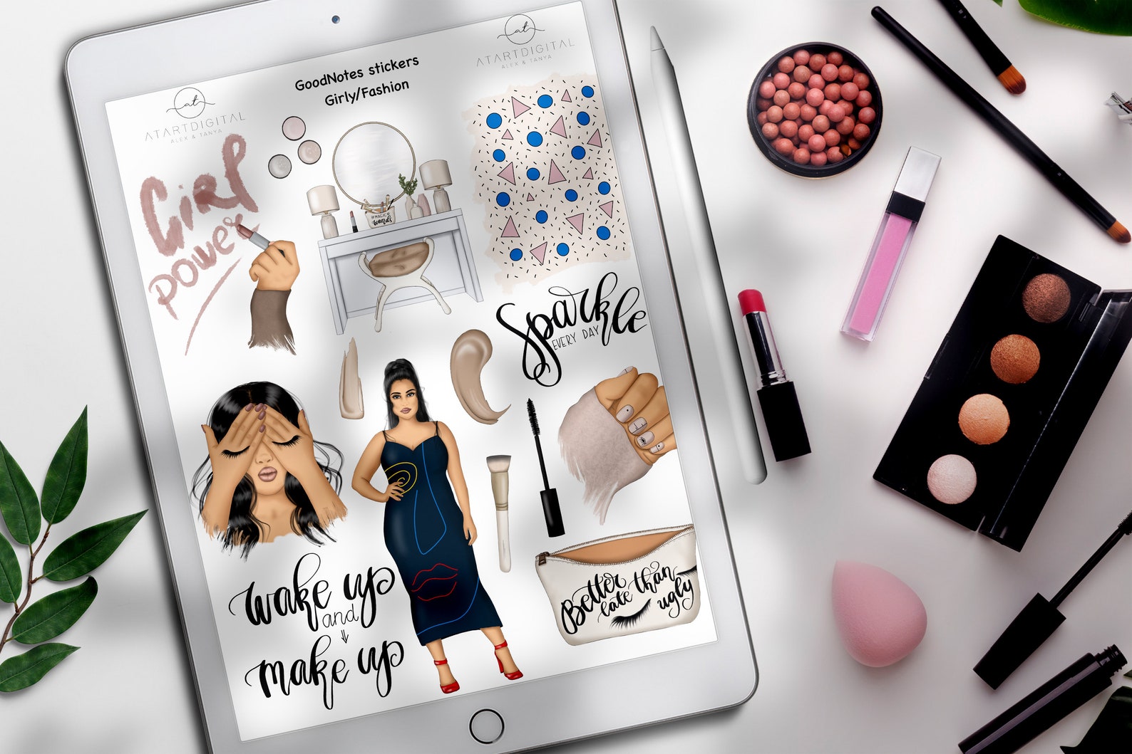 Digital Planner Sticker Pack for Goodnotes, Notability, Onenote ...