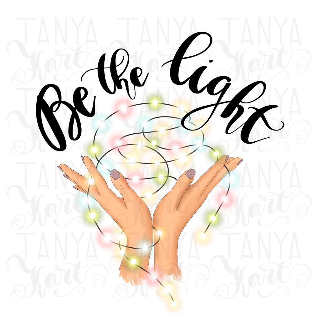 Christmas Sublimation Christmas Lights Sublimation Design | Etsy