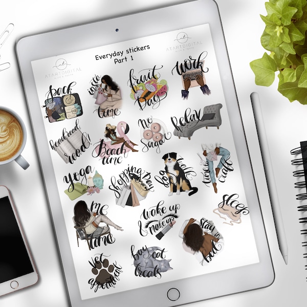 Calendar Reminder Stickers - Etsy