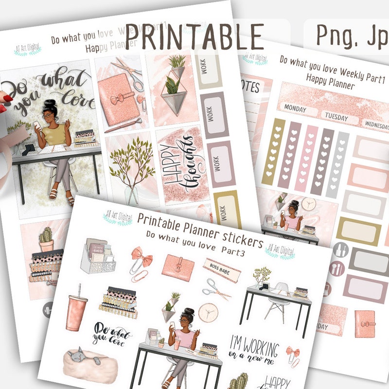 Printables Stickers - Etsy