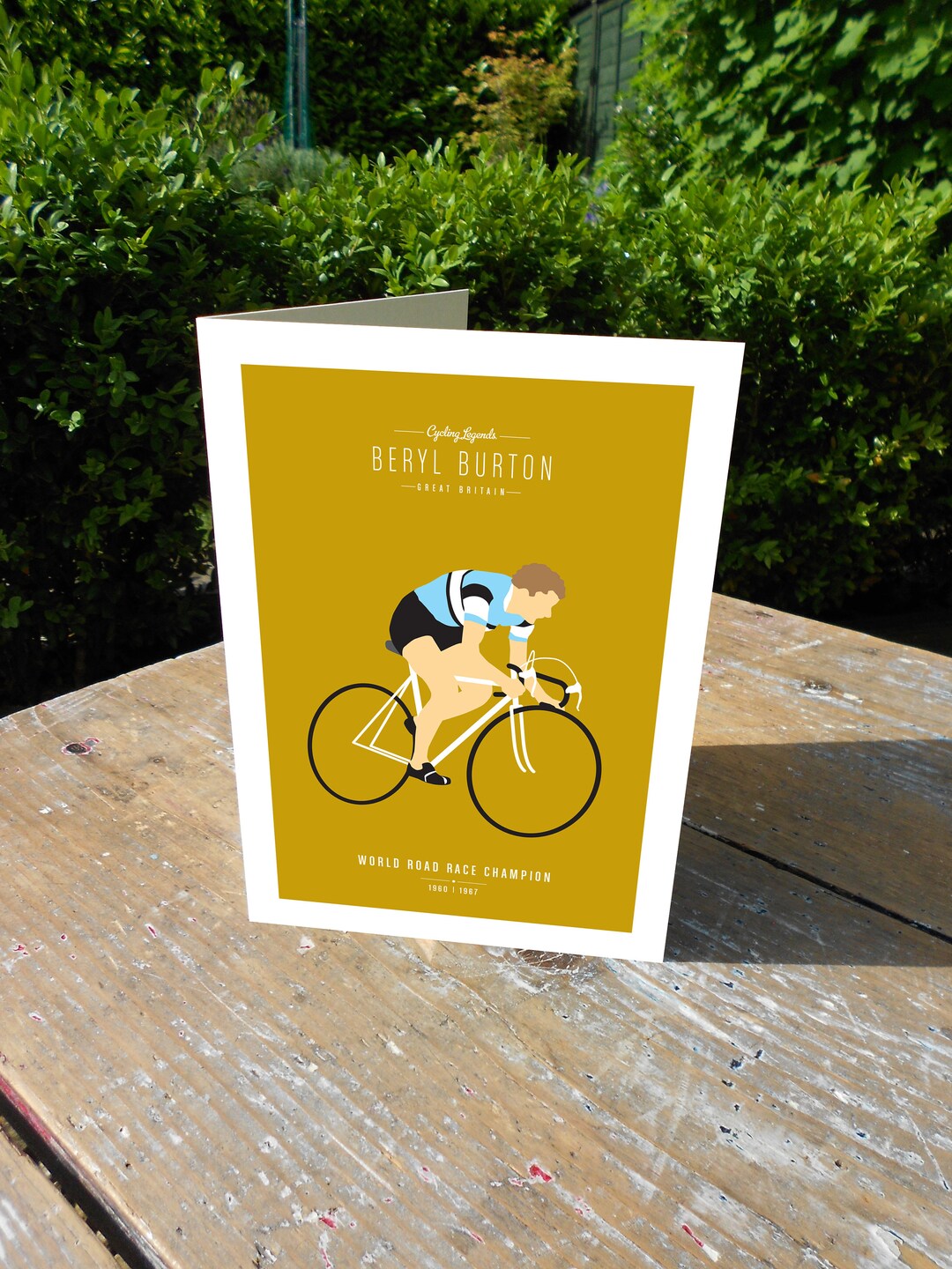 Beryl Burton_greetings Card - Etsy