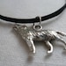 Wolf Choker, Wolf Necklace,wiccan Jewelry,silver Wolf,wolf Jewelry ...