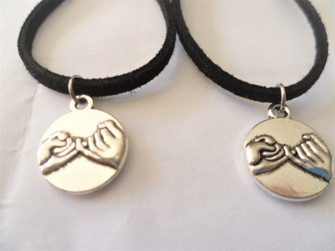 Best Friends Choker Set,choker Necklace,pinky Promise,pinky Swear ...
