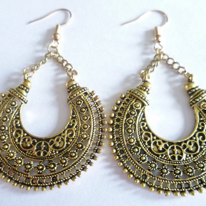 Gypsy Earrings - Etsy UK