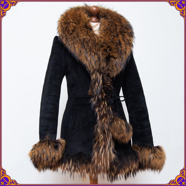 Real Fur Coat - Etsy