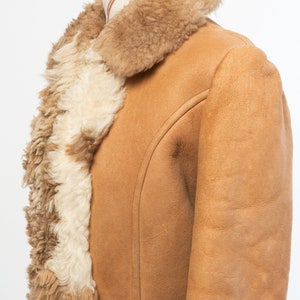 Epic Iconic Vintage AUTHENTIC 60s 70s Sheepskin Shearling Coat. Polish ...