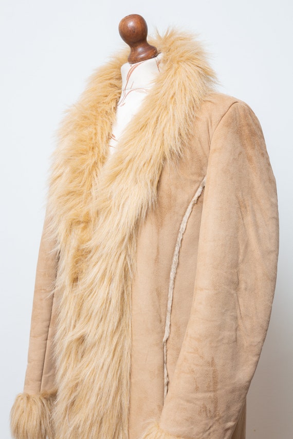 ICONIC Penny Lane 70s afghan boho maxi coat! Vintage … - Gem