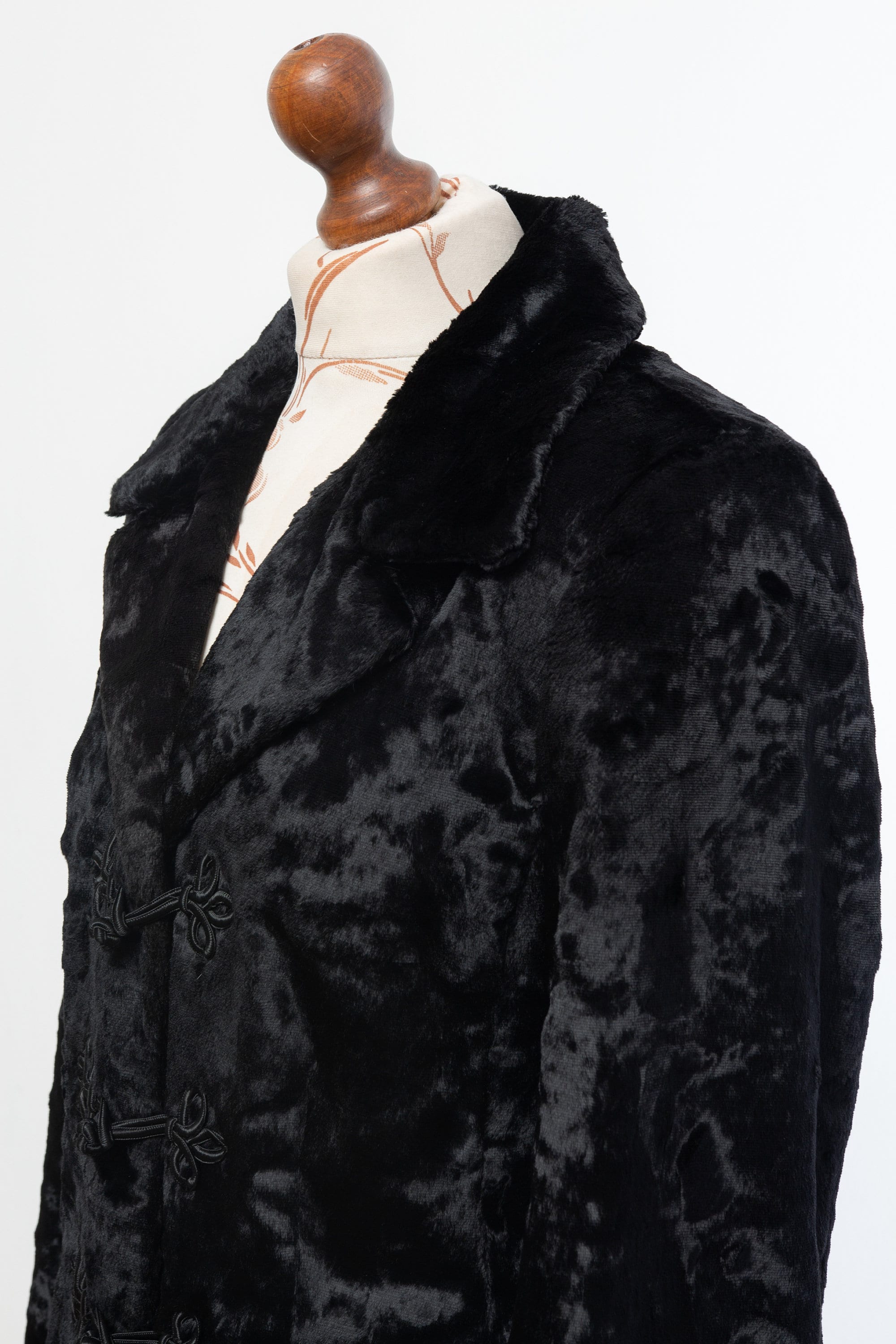 AMAZING Victorian Style Jacket! Victorian Velvet Jacket. Vintage Black ...