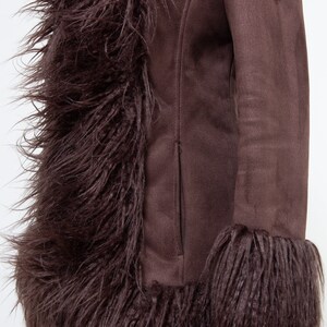 The Ultimate DAISY JONES COAT. Dreamy 60s 70s Style Faux Mongolian Fur ...