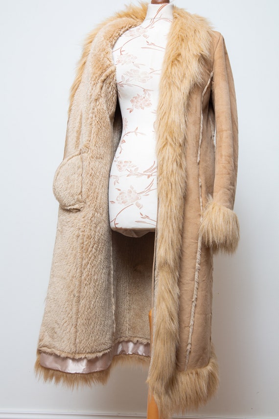 ICONIC Penny Lane 70s afghan boho maxi coat! Vintage … - Gem