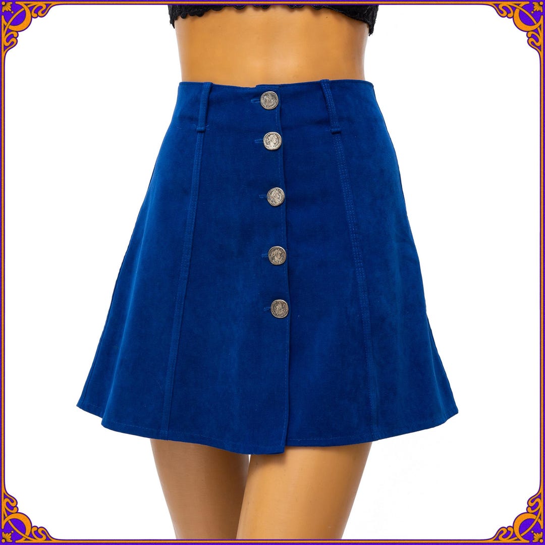 Swinging London! Super Groovy Electric Blue Vintage 60s 70s Mod Style ...